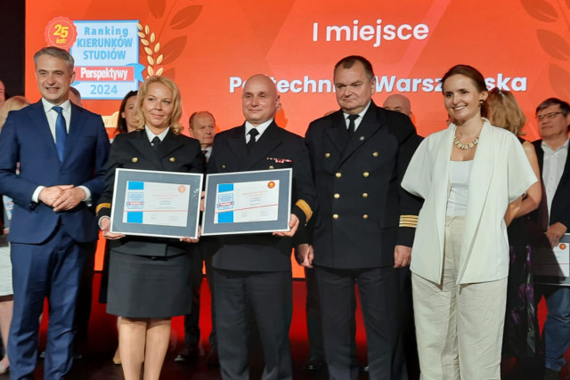 Pierwsze miejsce w Polsce dla PM dla grupy kierunków transport!